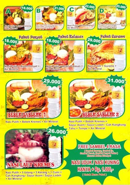 Ayam Kremes Kraton Menu, Menu untuk Ayam Kremes Kraton, Kelapa Gading ...