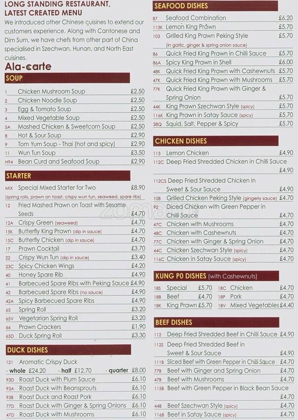 Saigon Saigon Menu, Menu for Saigon Saigon, New Town, Edinburgh - Zomato UK