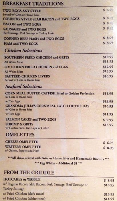 Sylvia's Restaurant Menu, Menu for Sylvia's Restaurant, Harlem, New ...